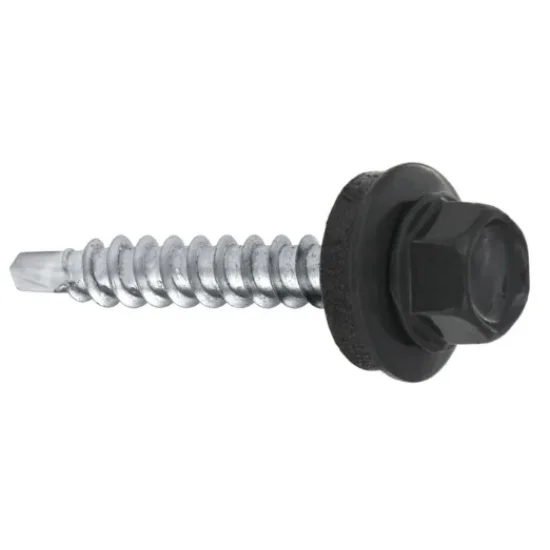 4.8 x 35mm Self-Drilling Screw With EPDM Washer For Fixing Steel Sheets ...