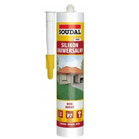 Soudal Multi Purpose Silicone | White 280ml | Brighton Warehouse