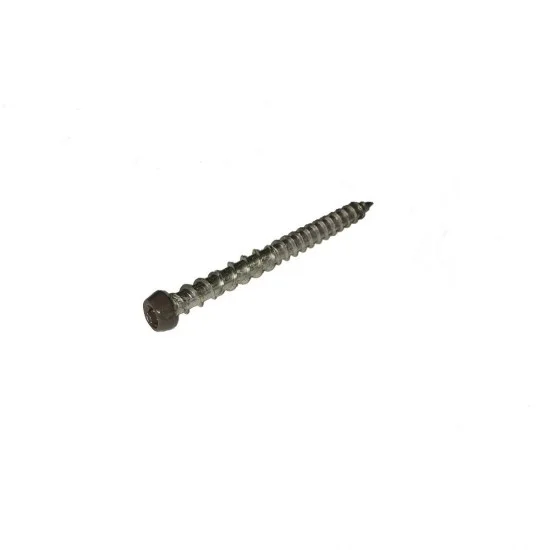 60mm | Alchemy Colour Coded Trim Fixing Screws Brown | Brighton Store