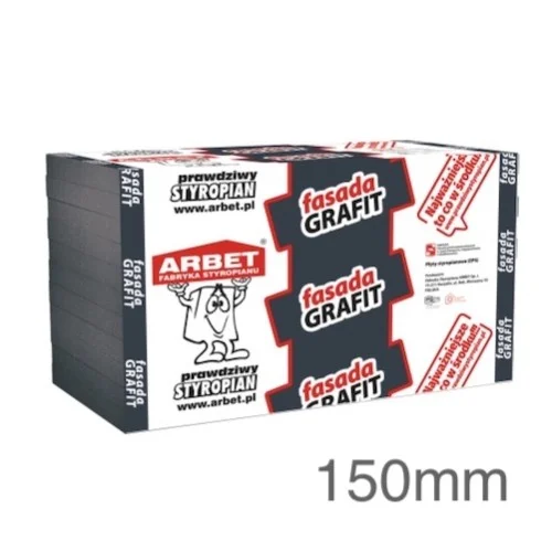 Arbet | 150mm Grey Polystyrene (Graphite EPS) for External Wall ...