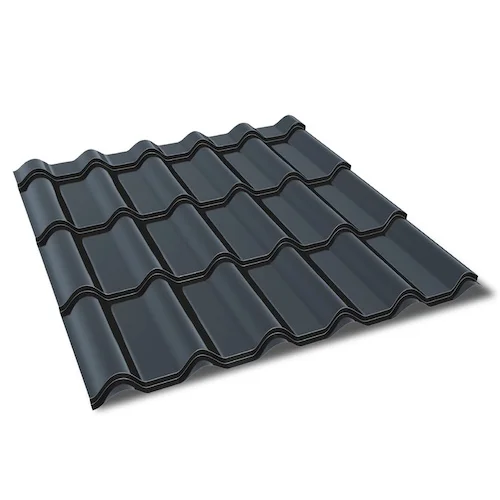 Modular Sheet Metal Roofing Tile DIAMENT PLUS | Matt Coated Corrosion ...