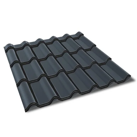 Modular Sheet Metal Roofing Tile DIAMENT PLUS | Matt Coated Corrosion ...