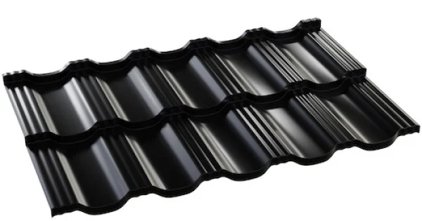 Modular Sheet Metal Roofing Tile GERMANIA SIMETRIC | Matt Coated ...