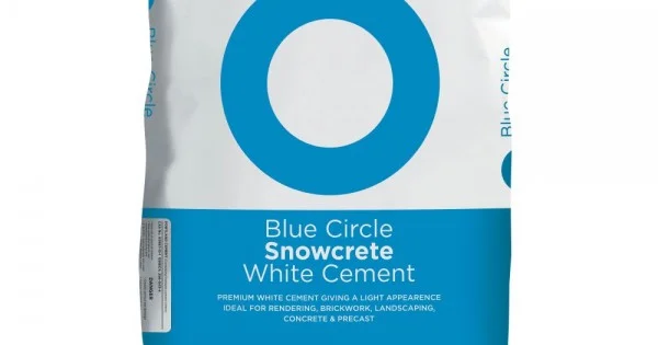 Snowcrete White Cement 25kg | Brighton Warehouse | Unity Building Supplies