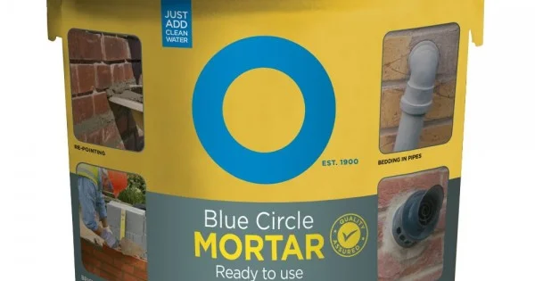 blue circle mortar