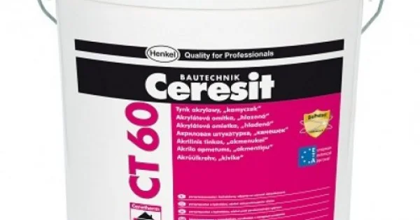 Ceresit CT60 | White Acrylic Render 1.5 mm grain | Brighton Store