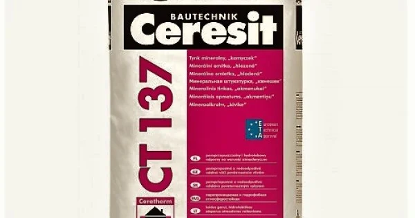 Ceresit CT137 Mineral Render | 1.5 mm grain 25kg | Brighton Store