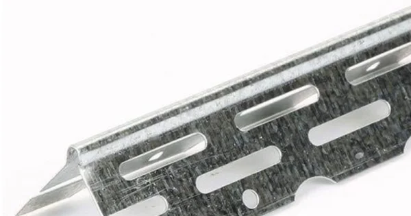 Expamet Thin Coat Angle Bead | 2400mm x 3mm x 0.40mm | Wing width 22mm