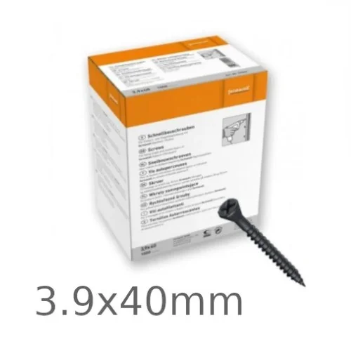3.9 x 40mm Screws | Unity Building Supplies | UK Delivery