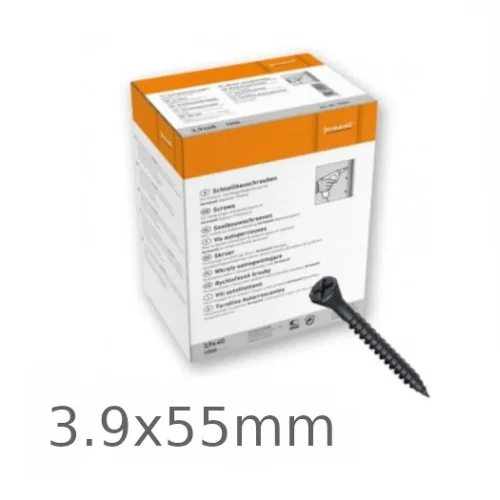 3.9 x 55mm Screws | Unity Building Supplies | UK Delivery