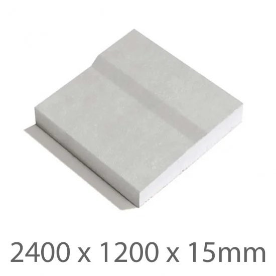 2400 x 1200 x 15mm | GTEC Fire Tapered Edge Plasterboard | Brighton Store