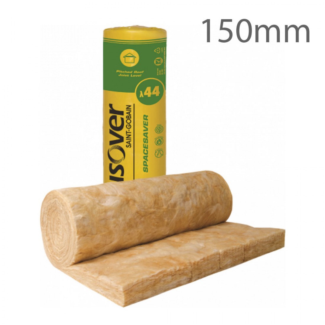 150mm | Isover Spacesaver Insulation Roll | Brighton Store