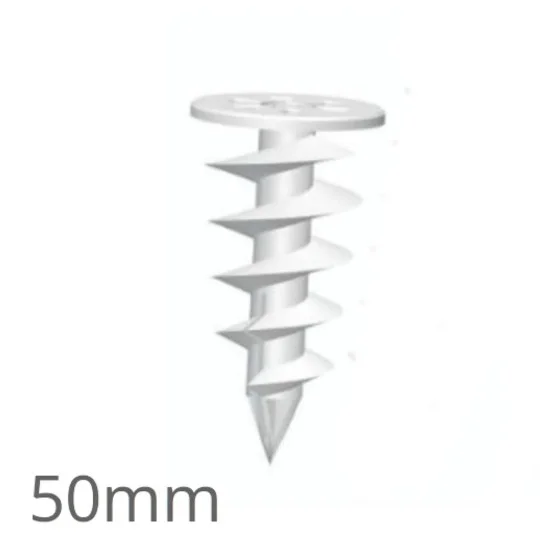 50mm Screwed-in Helical Fastener | Unity Building Supplies | UK Delivery