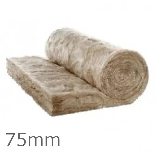 75mm Knauf Earthwool Acoustic Insulation Roll Split 2x600mm | Glass ...