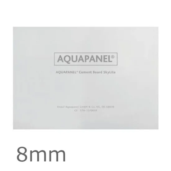 Knauf 8mm Aquapanel Cement Board | Unity Building Supplies | UK Delivery