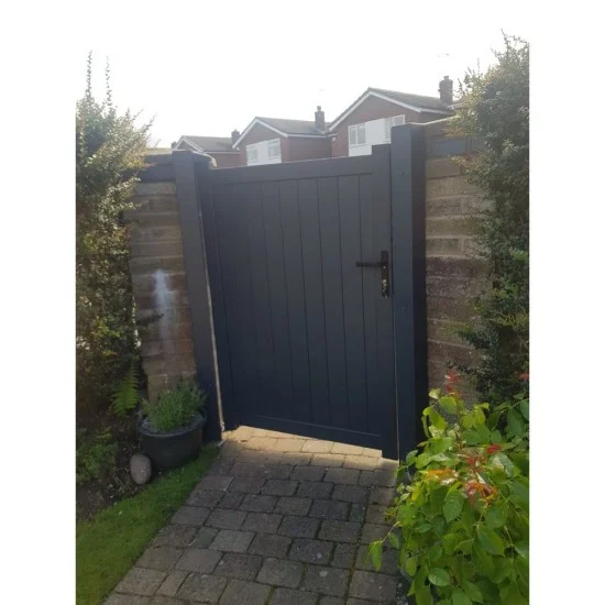 1200 x 1800mm Canterbury Pedestrian Flat Top Gate | Grey | Brighton ...