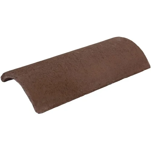 Redland Heathland Concrete Third Round Hip Tile | Tudor Brown | 233mm x ...