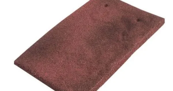 Redland Heathland Plain Concrete Roof Tile | Wealden Red | 165mm x 263mm