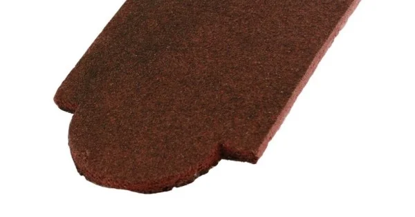 Redland Plain Ornamental Concrete Tile | Natural Red | 165mm x 266mm