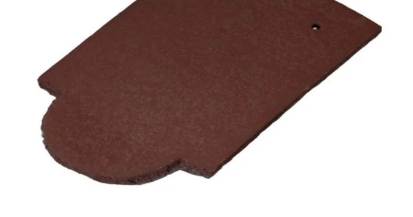 Redland Plain Ornamental Concrete Tile | Tudor Brown | 165mm x 266mm