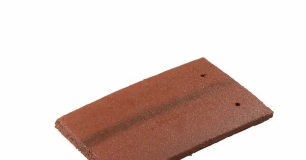 Redland Plain Concrete Roofing Tile | Rustic Red | 165mm x 268mm