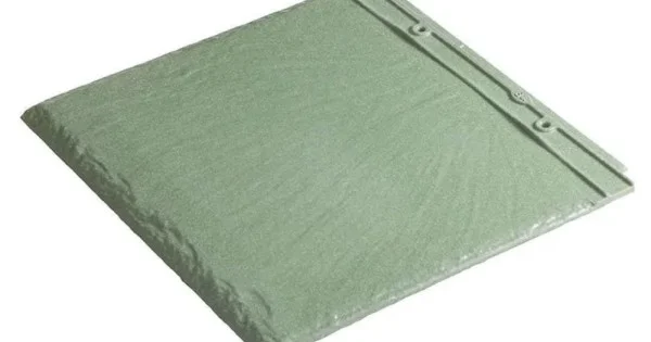 Redland Cambrian Left-Hand Verge Slate | Langdale Green | 300mm x 300mm