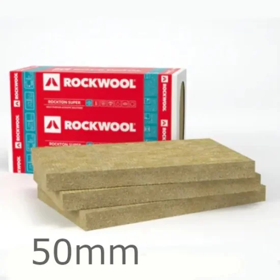 Rockwool 50mm Rockton Insulation Slab | Unity Building Supplies | UK ...