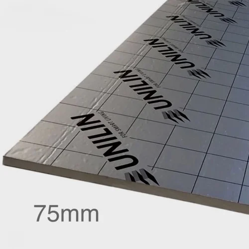 75mm Unilin Thin-R PIR Rigid Insulation Board | 1200mm x 2400mm ...