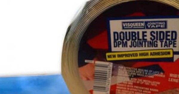 Visqueen 50mm Double Sided Tape | Unity Building Supplies | UK Delivery
