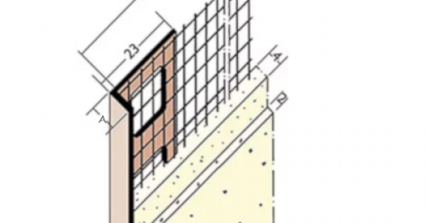 3mm PVC Render Stop Bead Mesh Wing | Brighton Store