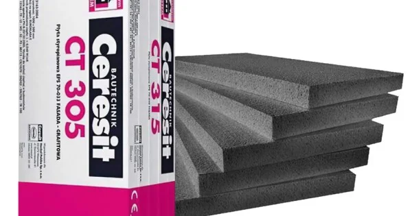Ceresit | 60mm Grey Polystyrene Graphite EPS (10 pcs) | Brighton Store