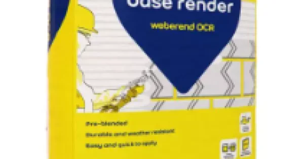 Weber | Weberend OCR One Coat Render 25kg | Insulation and Mesh Adh ...