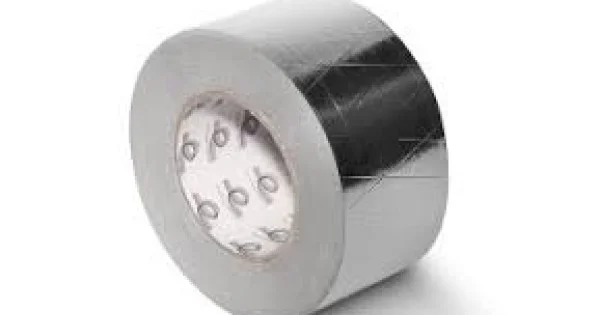 72mm Aluminium Self Adhesive Tape for Foil Faced Insulation (45m)