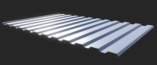 T-14 Plus Trapezoidal Sheet Metal Roofing Panel | 1150mm width